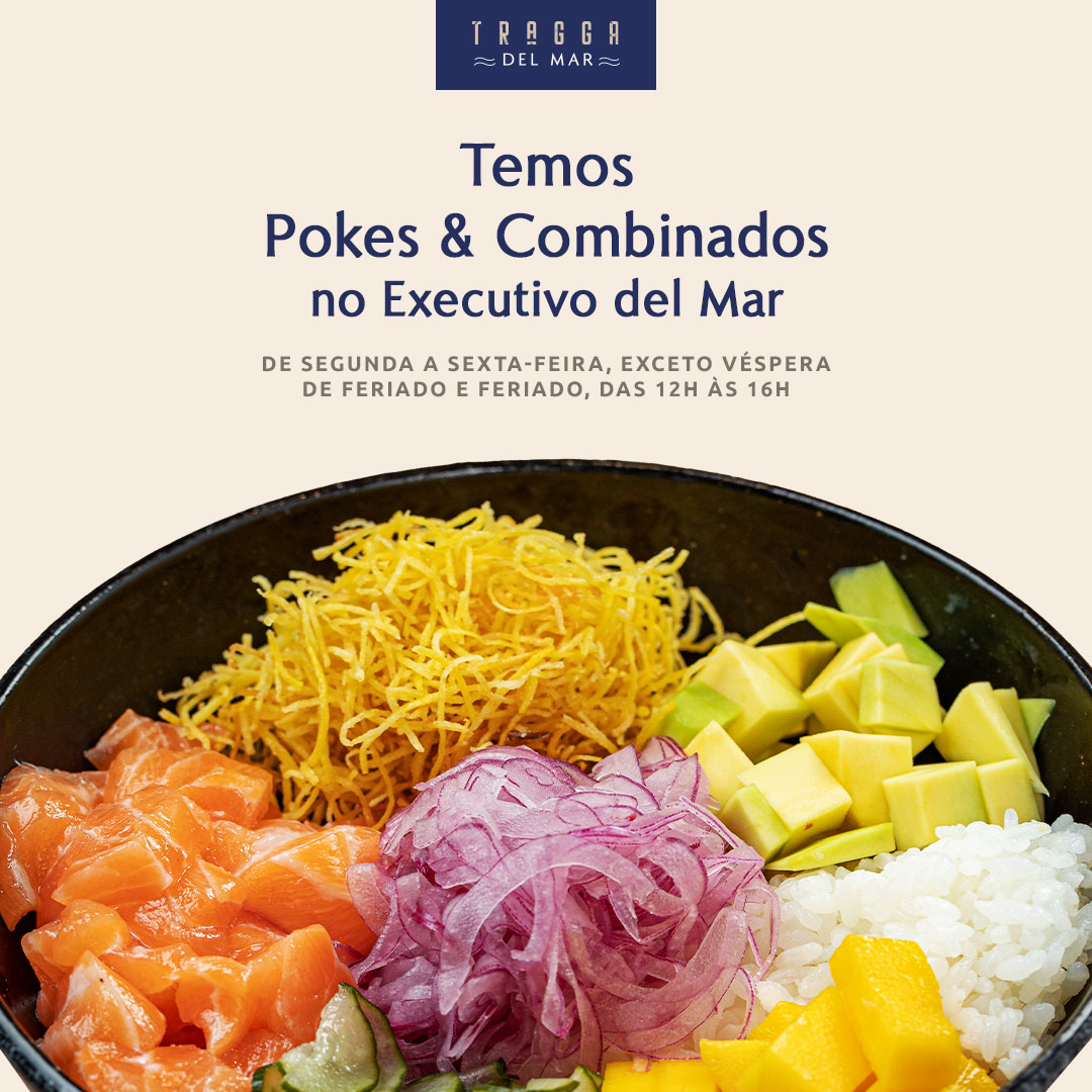 Experiências - Menu Executivo | Tragga Del Mar